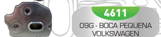 Filtro de Transmissão Automática 09G 325429B Pesc Peq. VW 2010 a 2015 ...