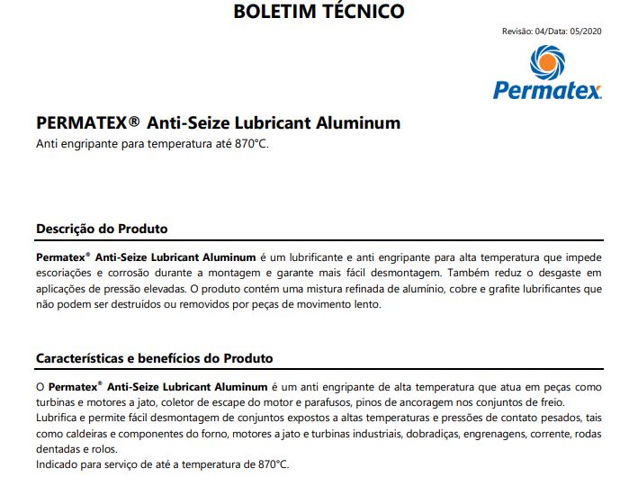 Permatex Anti-Seize Lubricant 454g #80208 - Lubrificante Antiaferrante ...