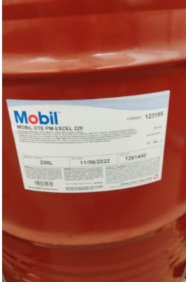 Mobil DTE PM Excel 220 200 Lts - Óleo para Máquina de Papel Multifunci ...