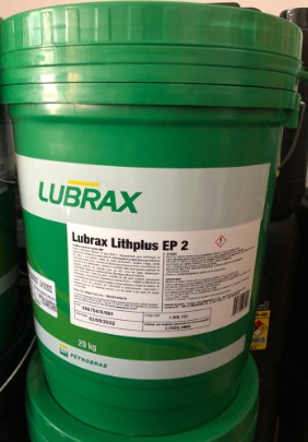 Graxa Lubrax Lithplus EP2 20 Kg - Complexo de Lítio NLGI 2 Aprovado MB ...