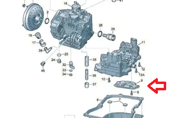 Filtro de Câmbio Automático com Junta VW 09g 09G325429B Wega WFC 991 ...