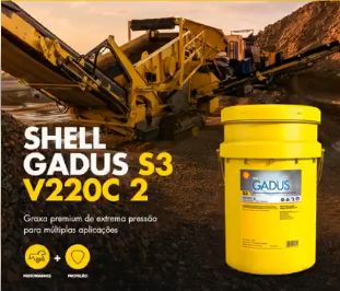 Graxa Shell Gadus S3 V220C 2 400 LITHIUM EP NLGI 2 400 Gramas - Fast ...