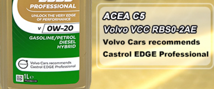 Óleo de Motor Castrol EDGE Profes V 0W20 Acea C5 Volvo VCC RBS0-2AE ...