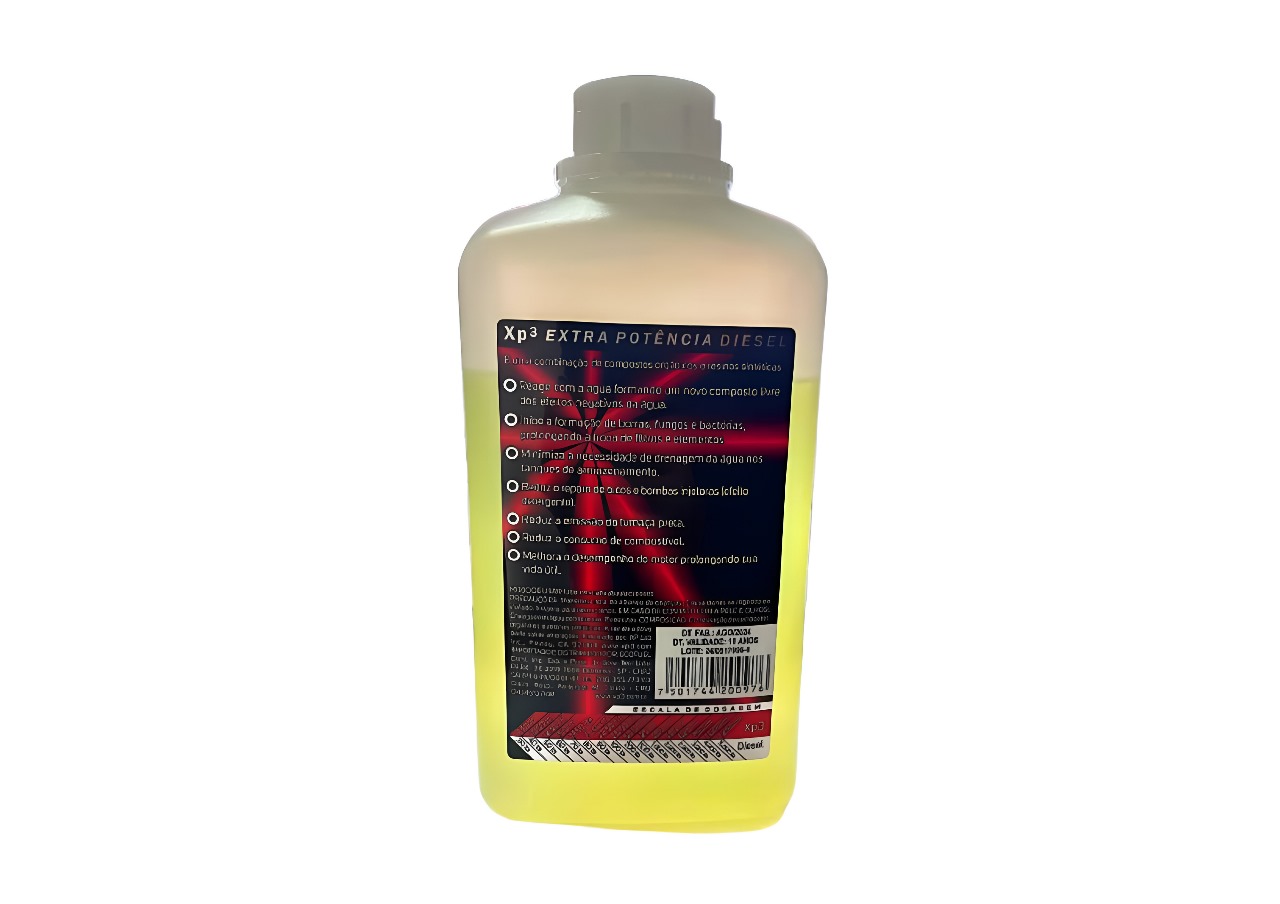 Xp3 High Lubricity Diesel - Melhorador de combustível 1,250 Litros ...