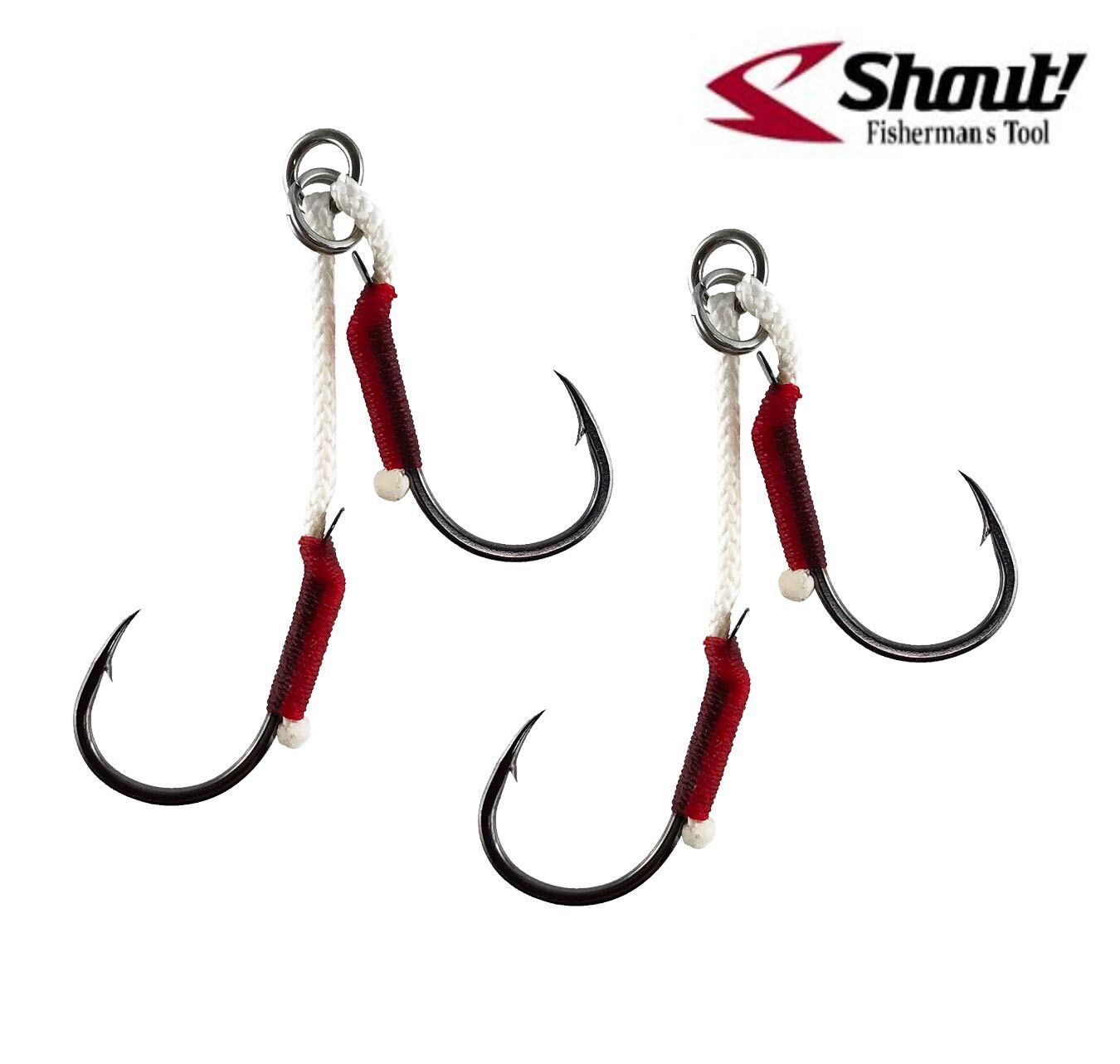 ANZOL SHOUT ASSIST HOOK LIGHT GAME 44LG - PPJ Pesca - Tudo Para Sua Pesca