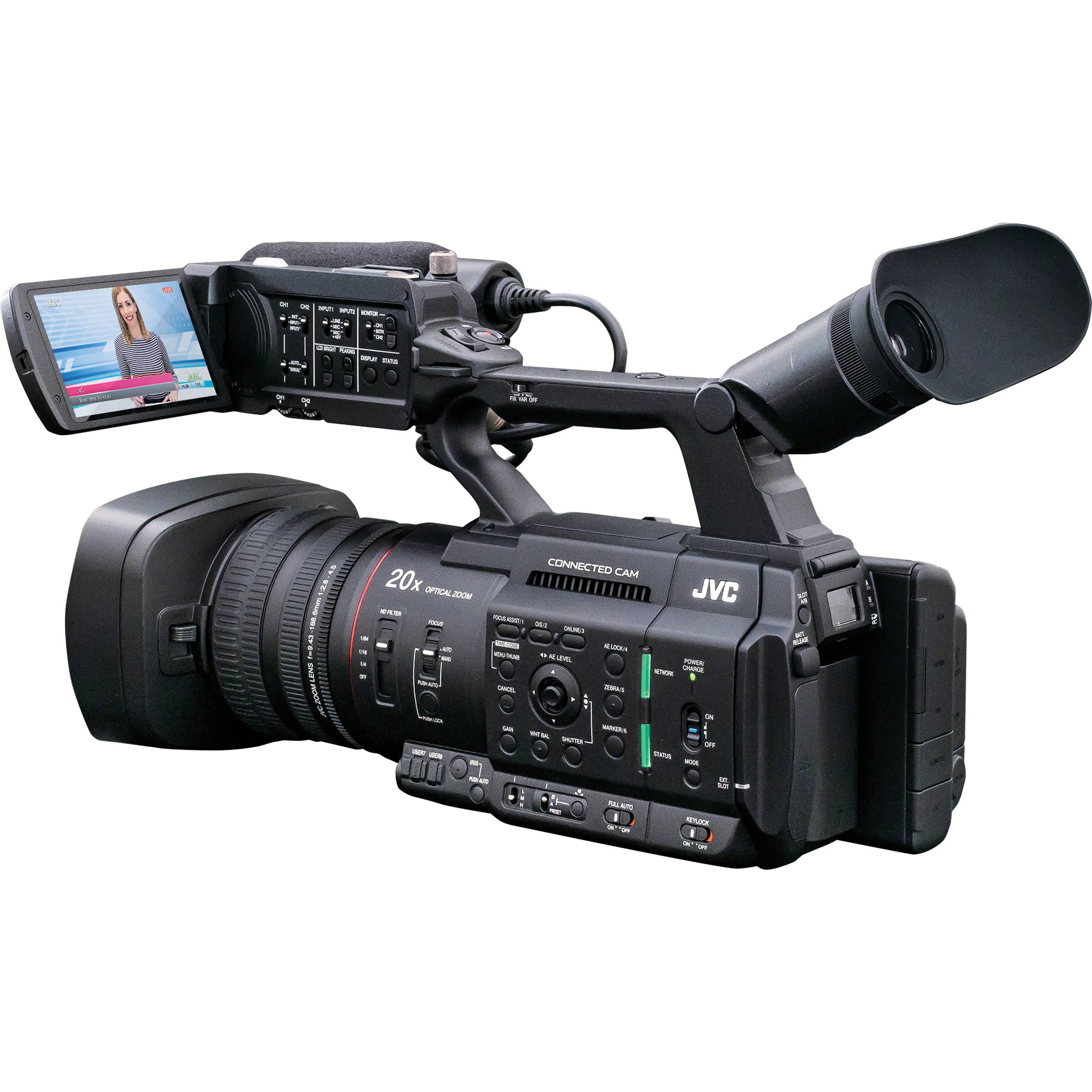 JVC GY-HC500U Camcorder profissional - Broadmedia
