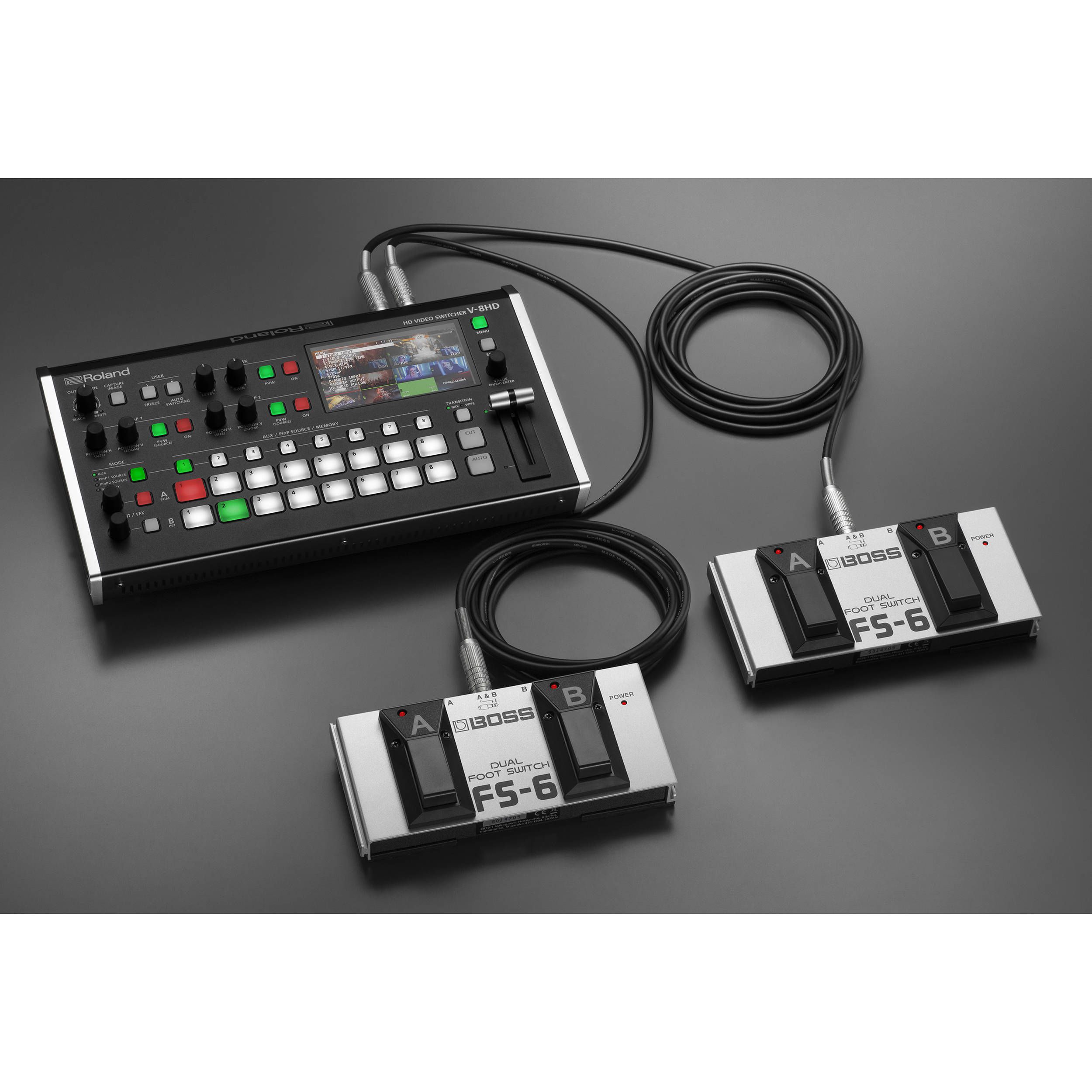 Roland V-8HD HDMI Video Switcher - Broadmedia
