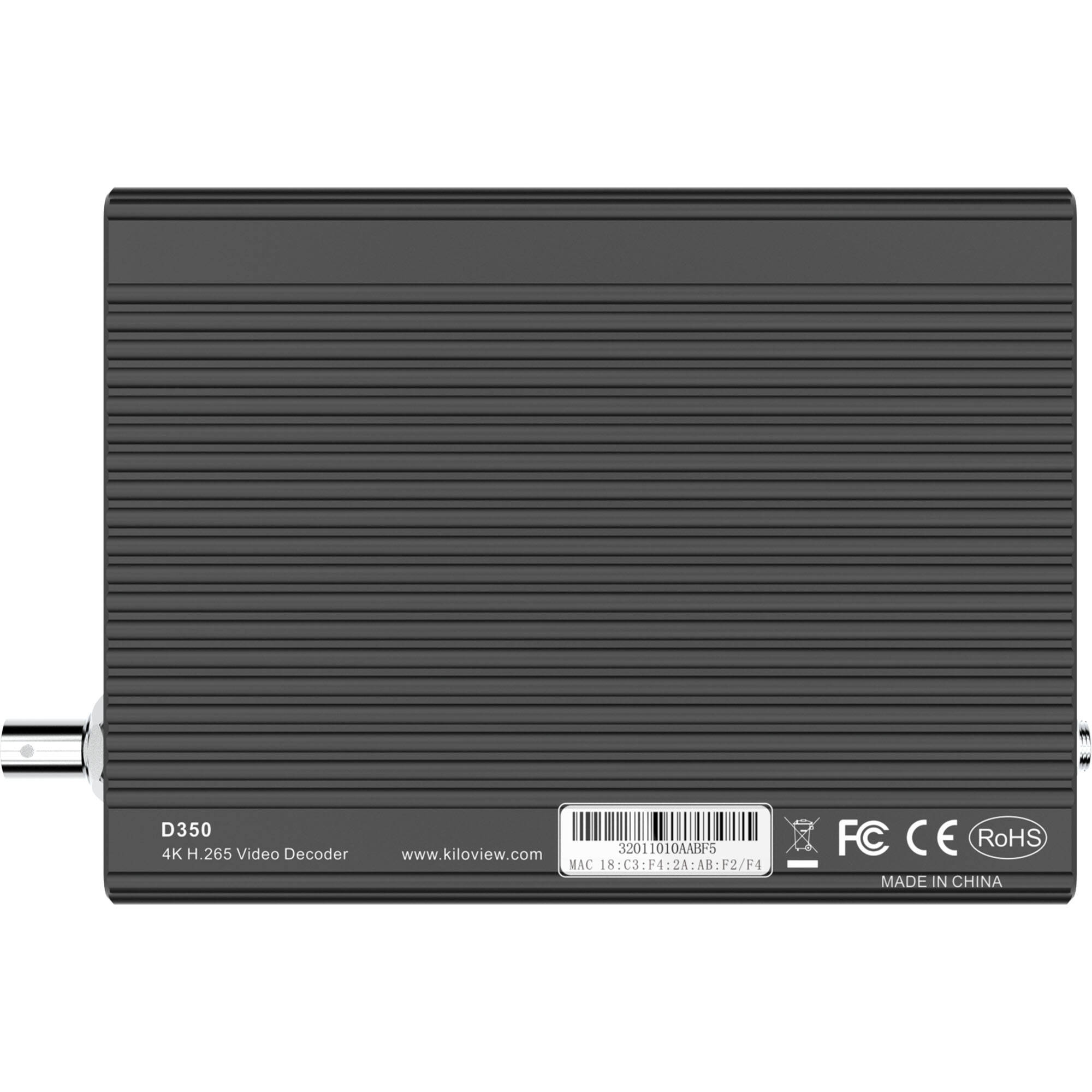 Kiloview D350 4K H.265/H.264 IP Video Decoder - Broadmedia