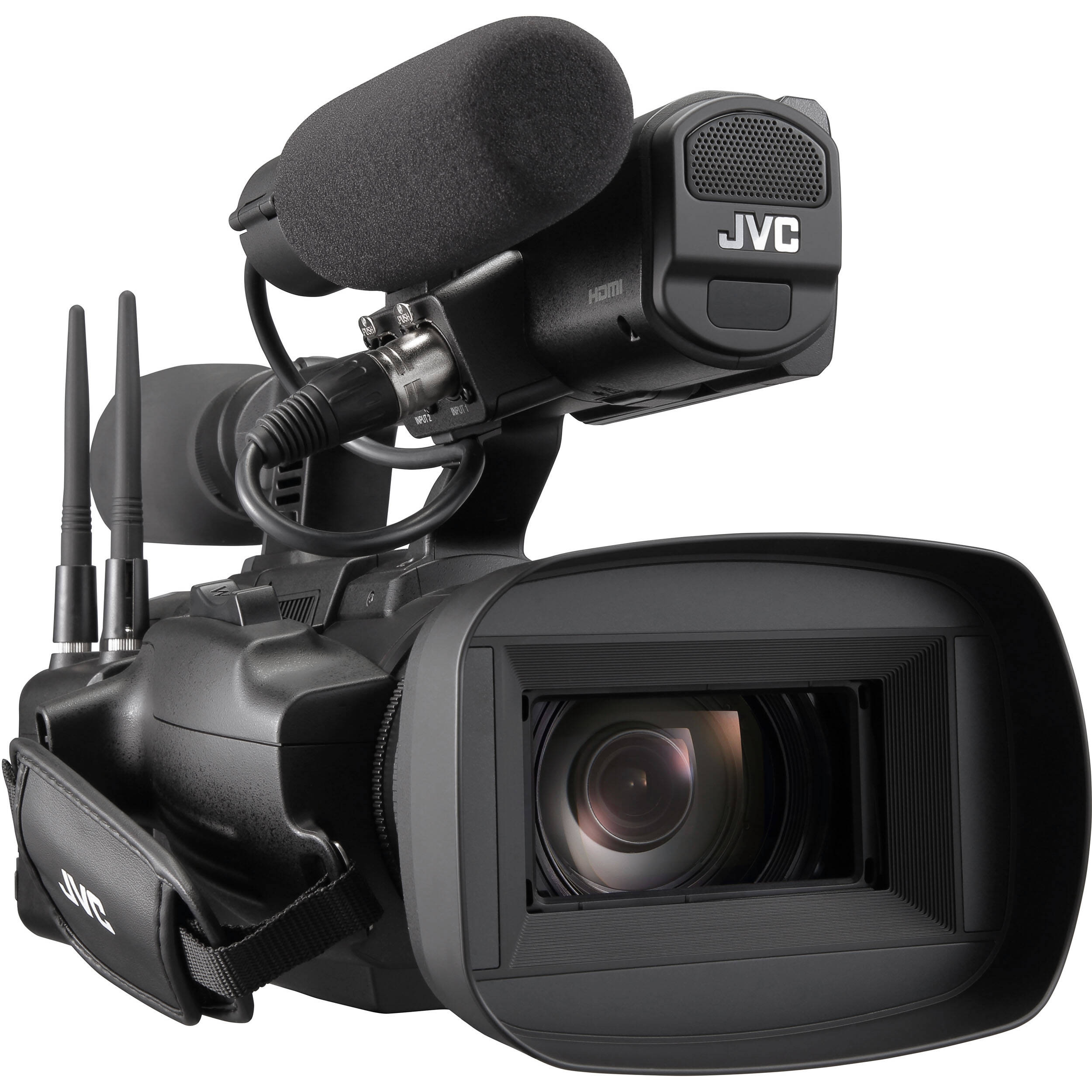 JVC GY-HC550 Handheld Connected Cam 1" 4K Broadcast Camcorder - Broadmedia