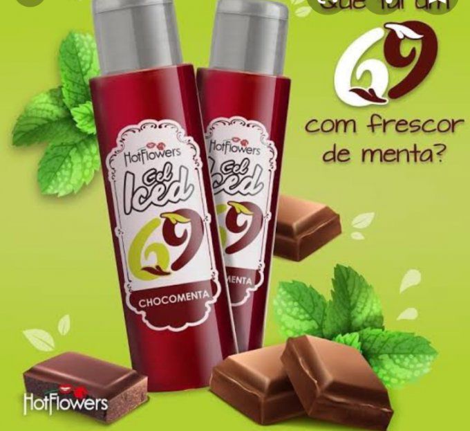 Gel comestivel chocomenta - HM Distribuidora
