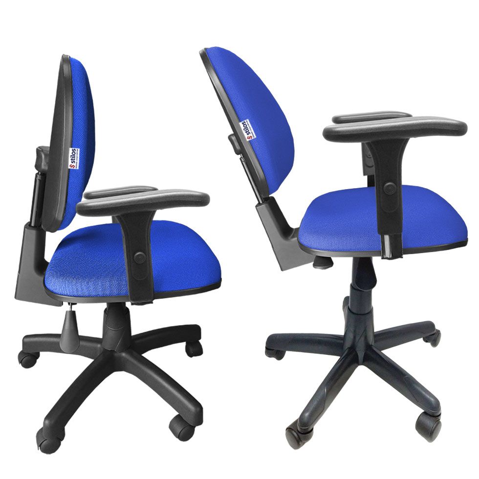 Cadeira Giratoria Para Escritorio Executiva Back System Ergonômica ...