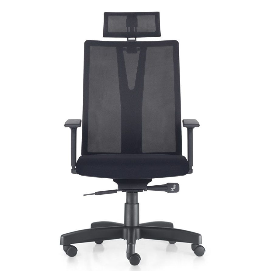 Cadeira Giratória Addit Presidente Tela Ergonômica Operativa - Stilos ...