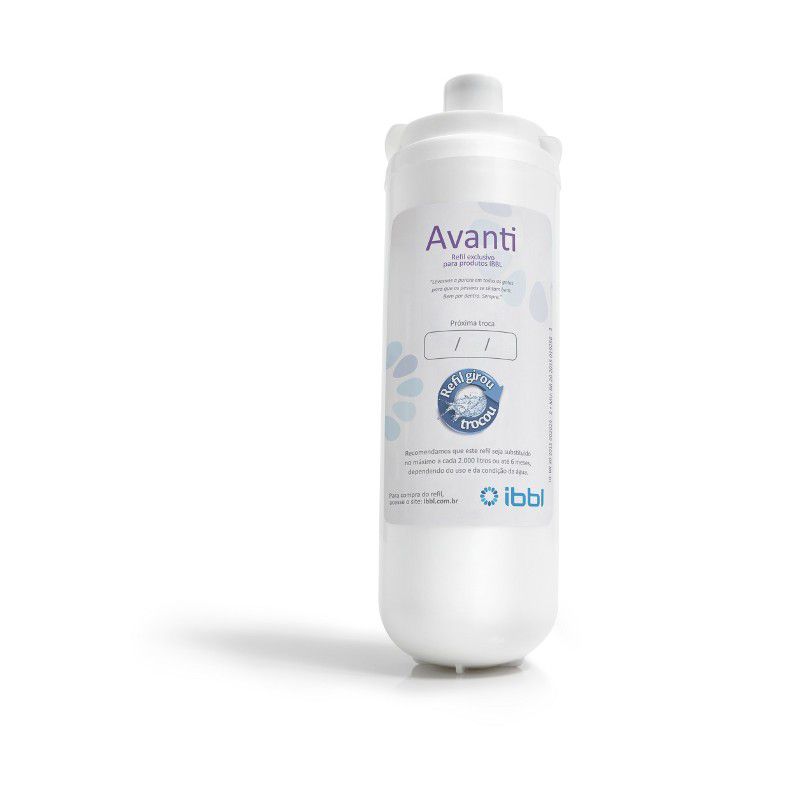 Refil Avanti Purificador de Água IBBL (Original) - Magazine Gama ...