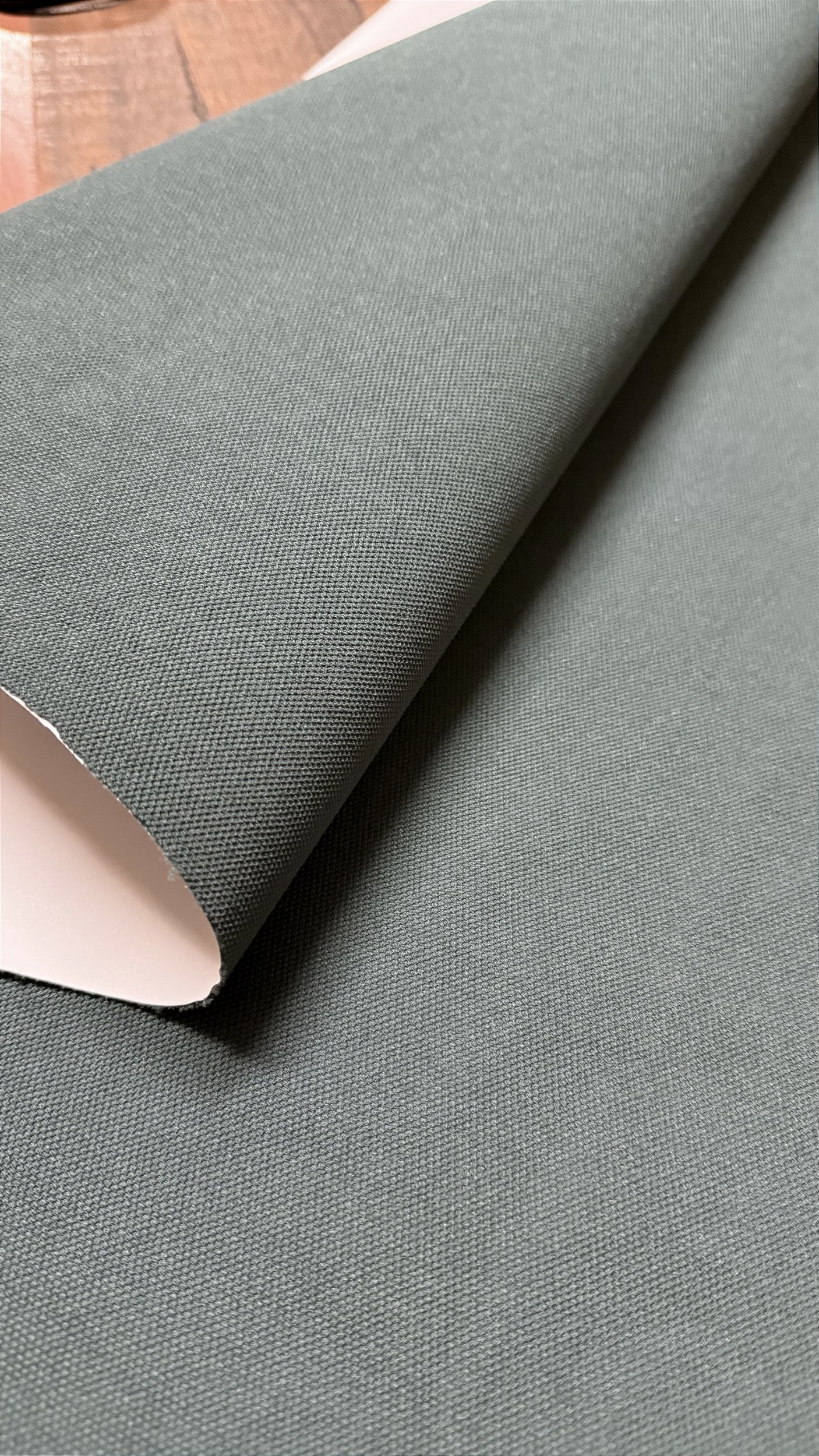 Tecido Versalhes verde auto colante - Adriana Dourado - Diva da costura