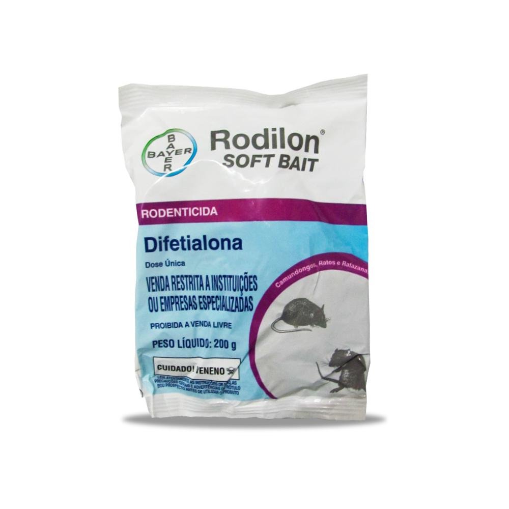 Rodilon Soft Bait 200g 20 Iscas Frescas - Veneno para ratos ratazanas ...