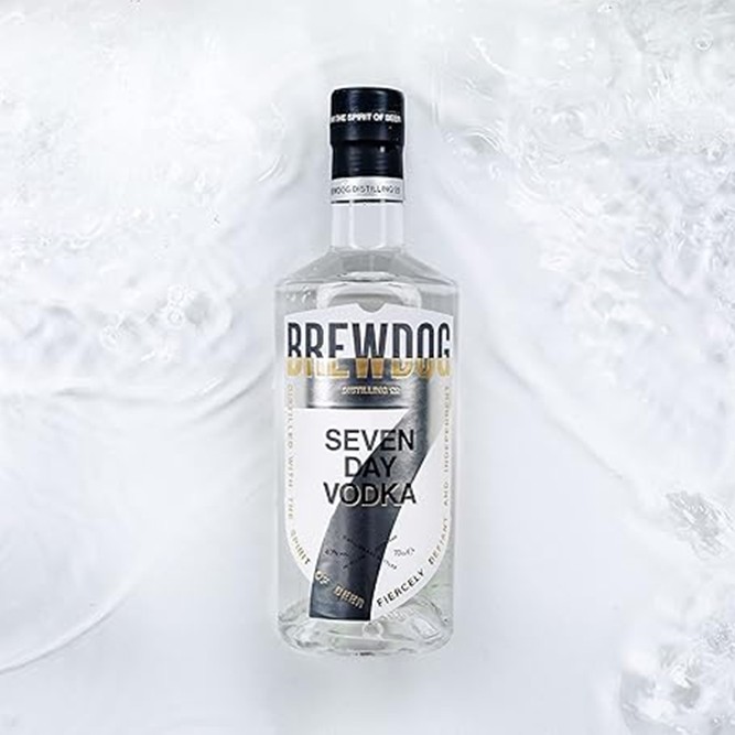 Vodka Brewdog Seven Day Original 700ml | Ultra Premium Escocesa ...