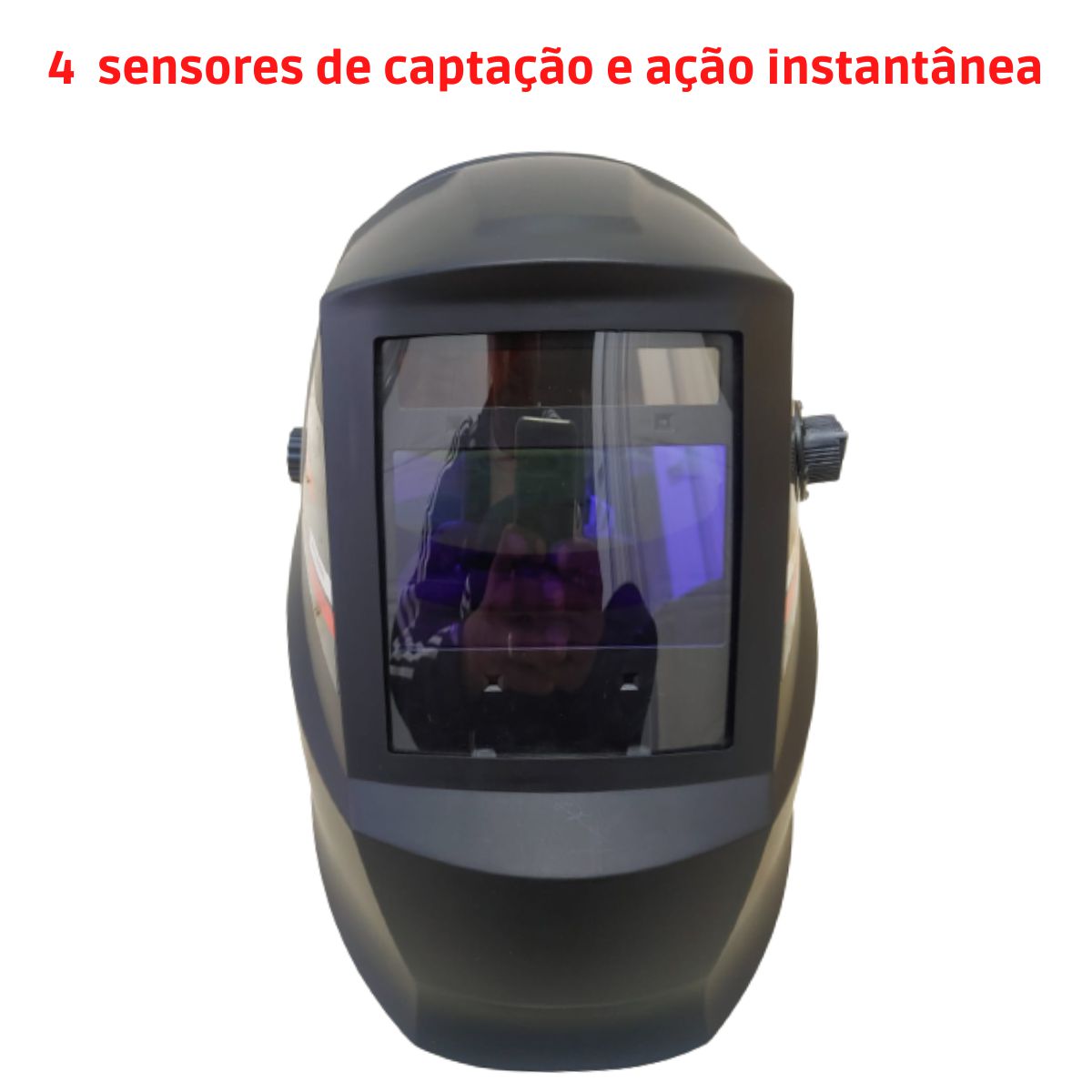 Máscara de solda automática com regulagem - Chico Soldas | Loja de ...