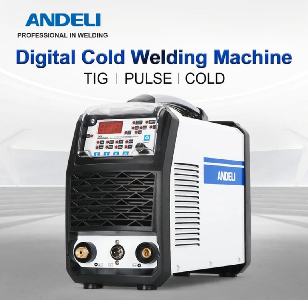 Máquina de solda TIG DC- COLD Fria Pulsada Andeli 250A - Chico Soldas | Loja de Maquinas e ...