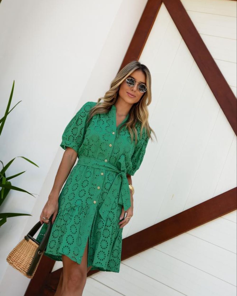 Vestido Curto Laise Milalai - Albuquerque Boutique - Moda Feminina.