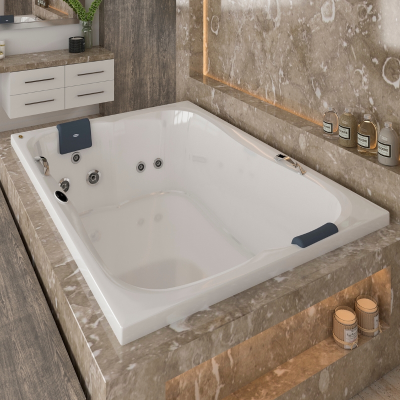 Banheira Espree Box Jacuzzi - 1,70X1,20X0,53 - Com Aquecedor - P1 ...