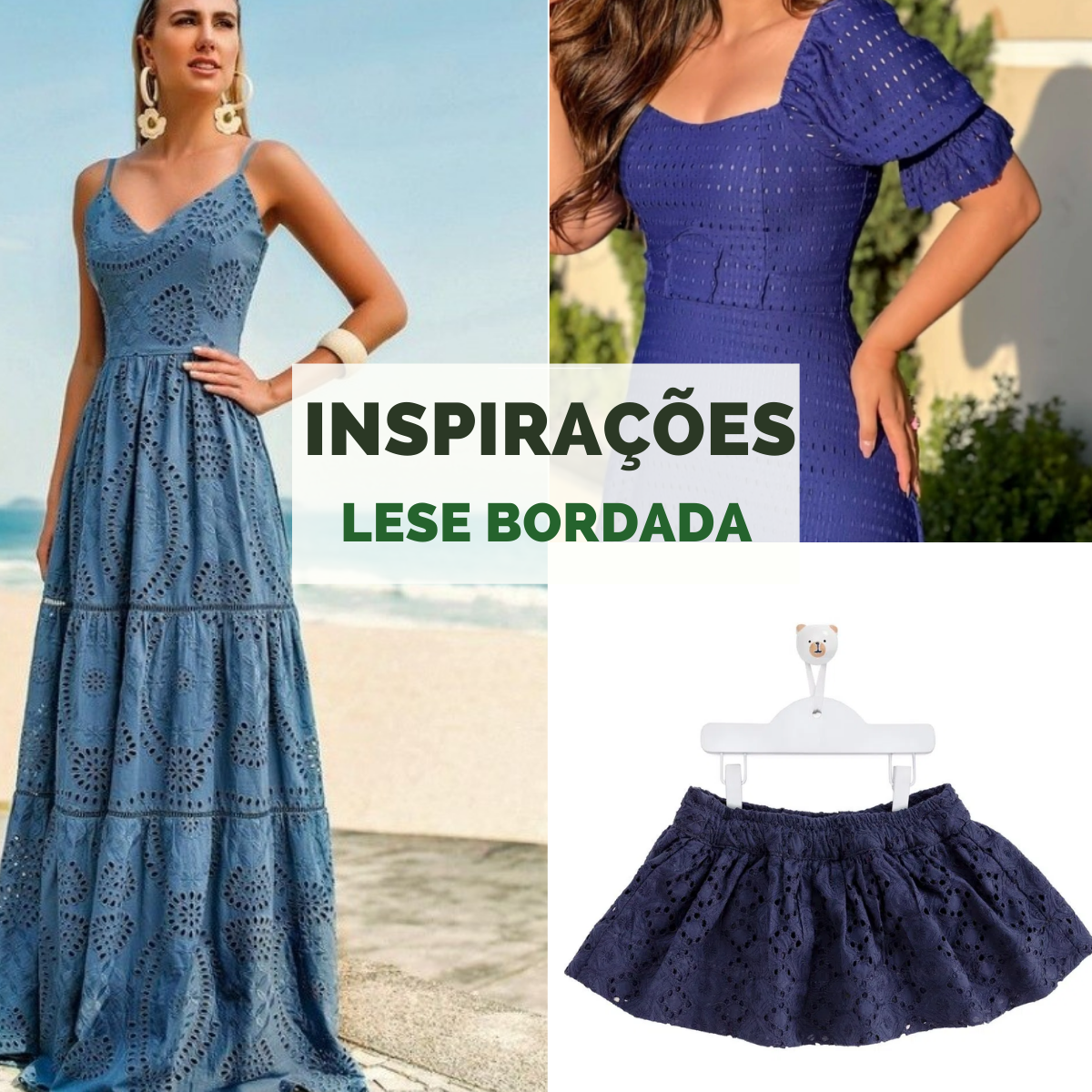 Tecido Lese Bordada Estampa Floral 1,35m 100% Algodão Laise Para roupas ...