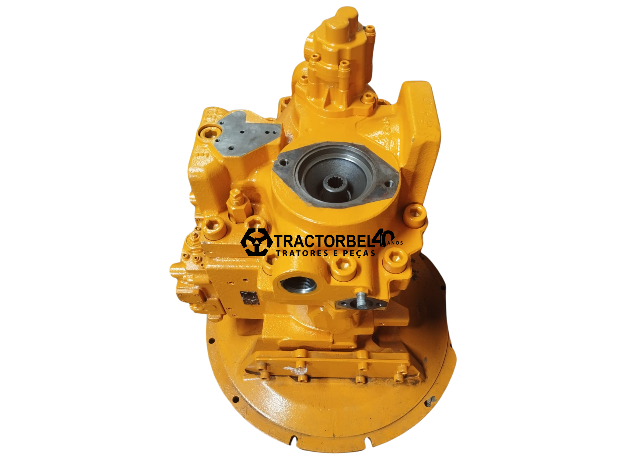 GRUPO DA BOMBA HIDRÁULICA - 3228733 - REVISADA - TRACTORBEL TRATORES