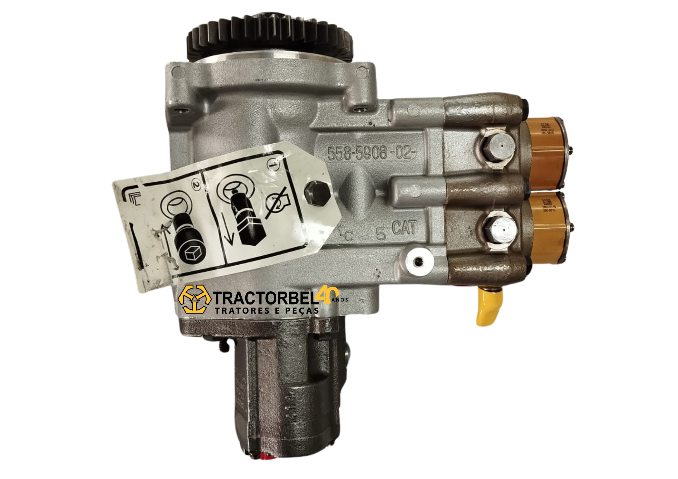 BOMBA ALTA DO MOTOR C9.3 - 5117975 - TRACTORBEL TRATORES