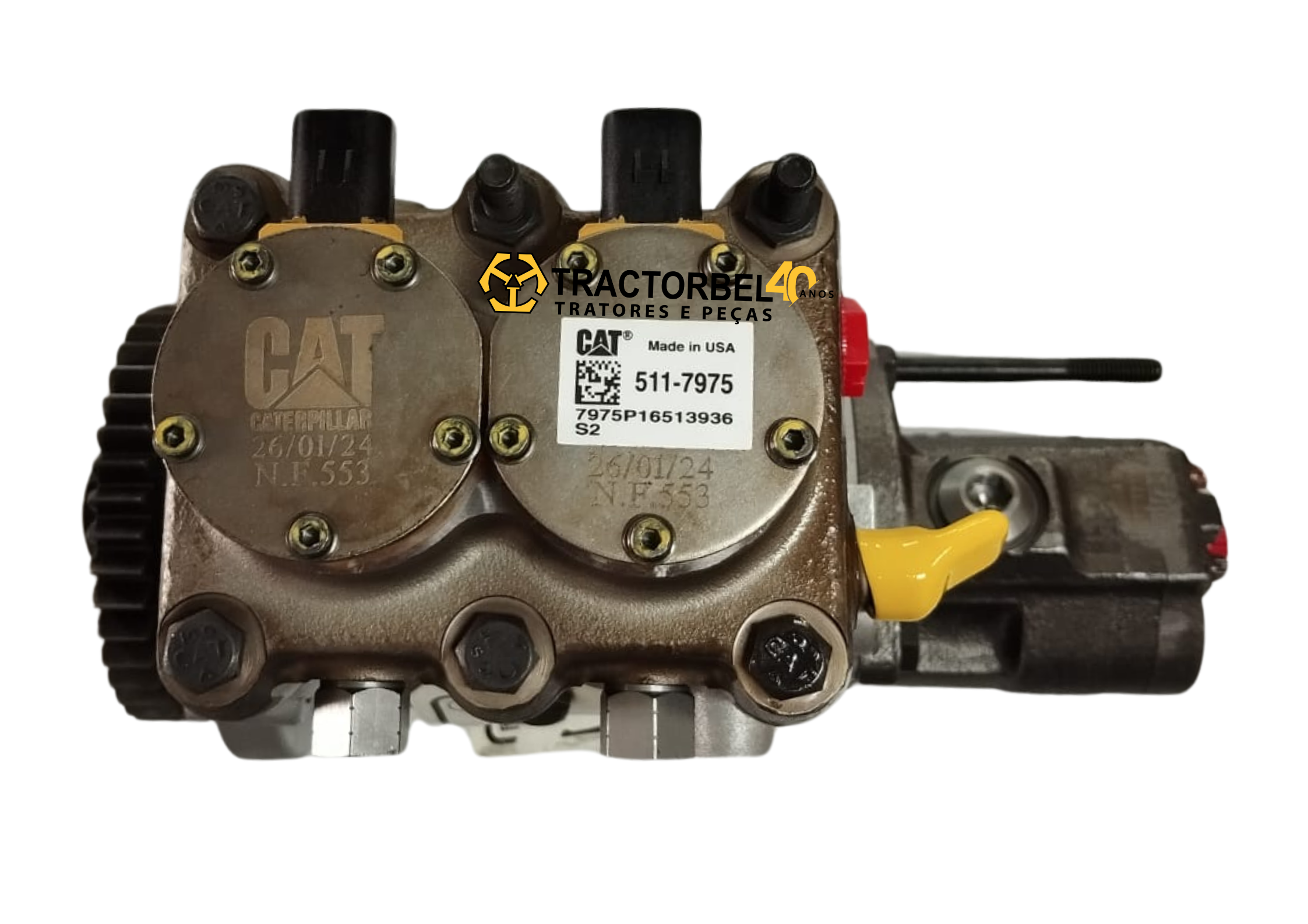 BOMBA ALTA DO MOTOR C9.3 - 5117975 - TRACTORBEL TRATORES