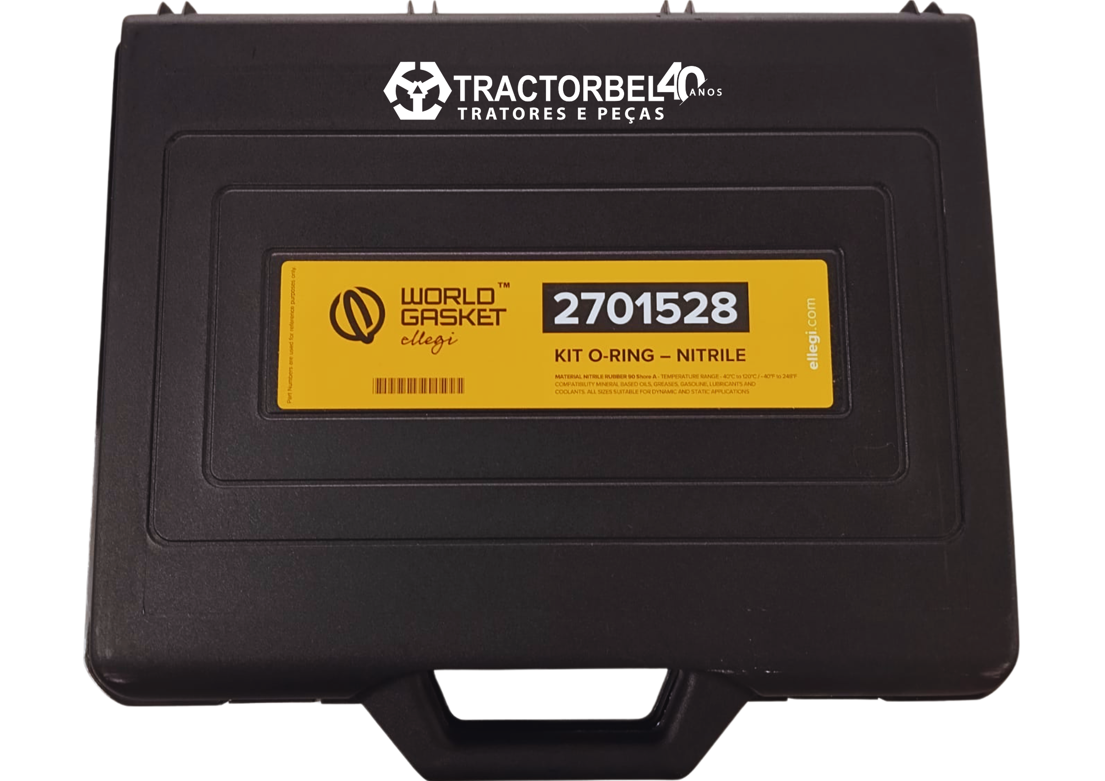 KIT O-RING - NITRÍLICA - 2701528 - TRACTORBEL TRATORES