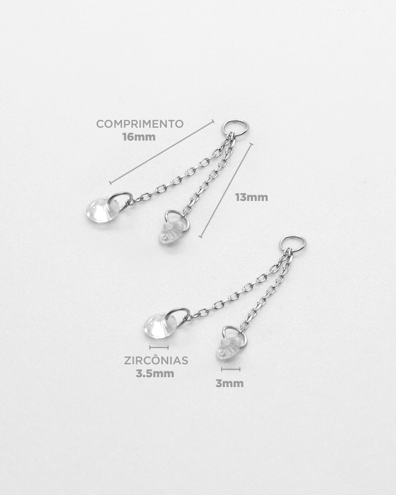 Charm Glow Pendente - Ouro 14k - Loka do Piercing | A sua Joalheria ...