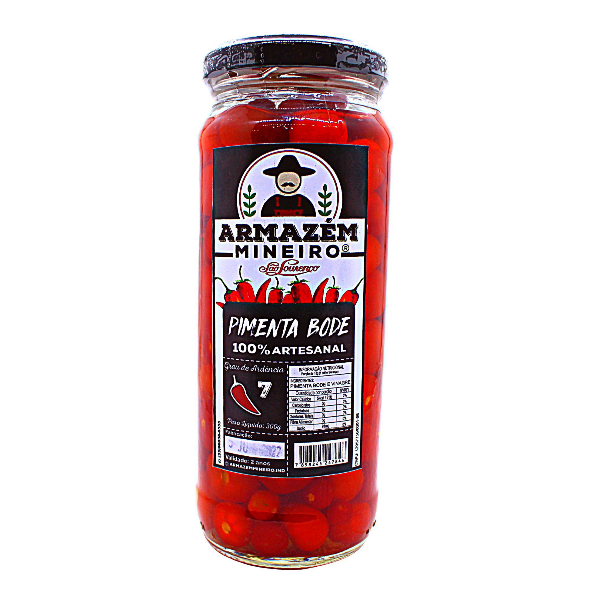 Kit Pimentas Armazém Mineiro Patê Biquinho Pimenta Malagueta Pimenta ...