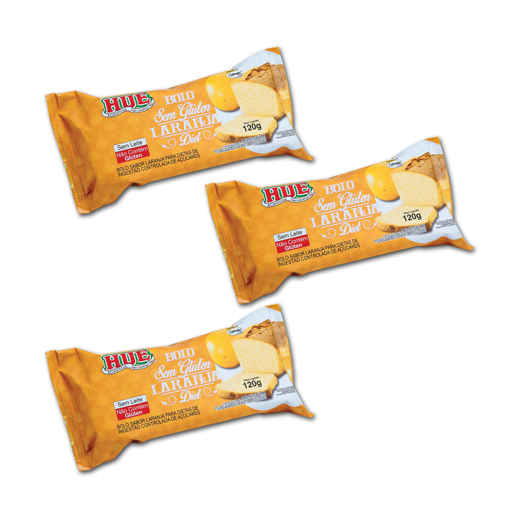 Bolo de Laranja Zero Hué (Sem Adição de Açúcares) Sem Glúten Sem ...