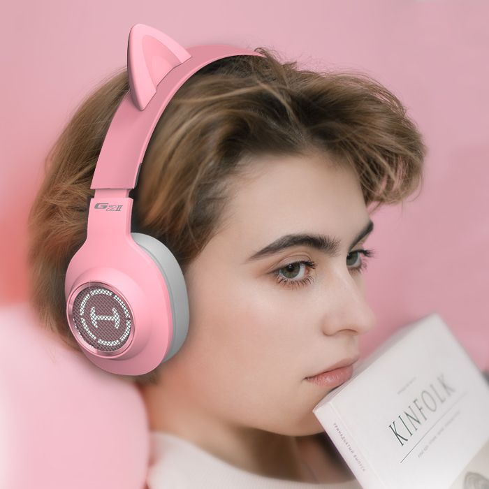 Fone de Ouvido Edifier G2 II USB 7.1 Headset Rosa - Prime In Áudio e Vídeo