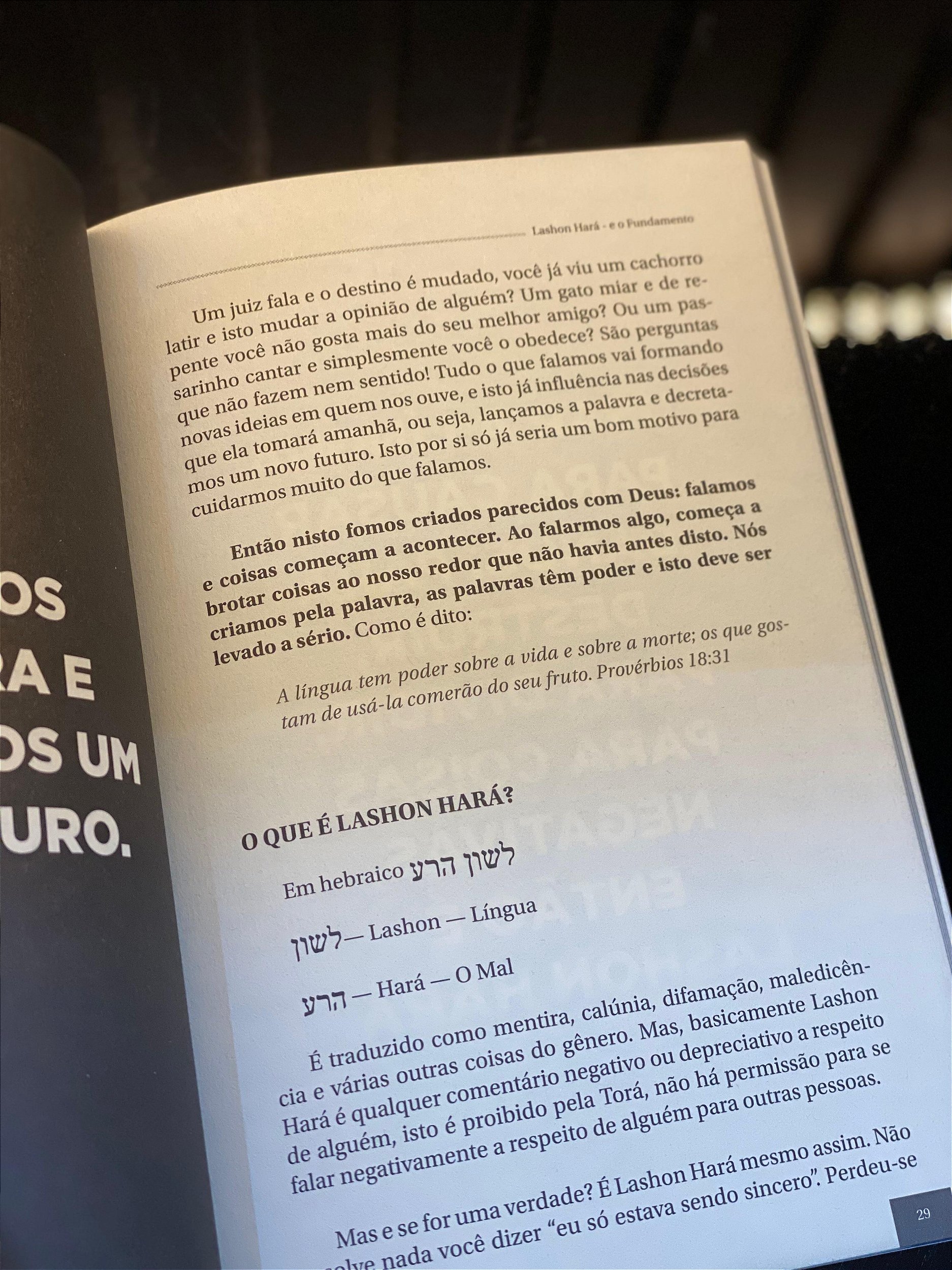 Livro Lashon Hara - Joel Engel - geracaojubilar