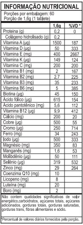 ABC Intensive Natural Weather – Polivitamínico com Q10 e Antioxidantes ...