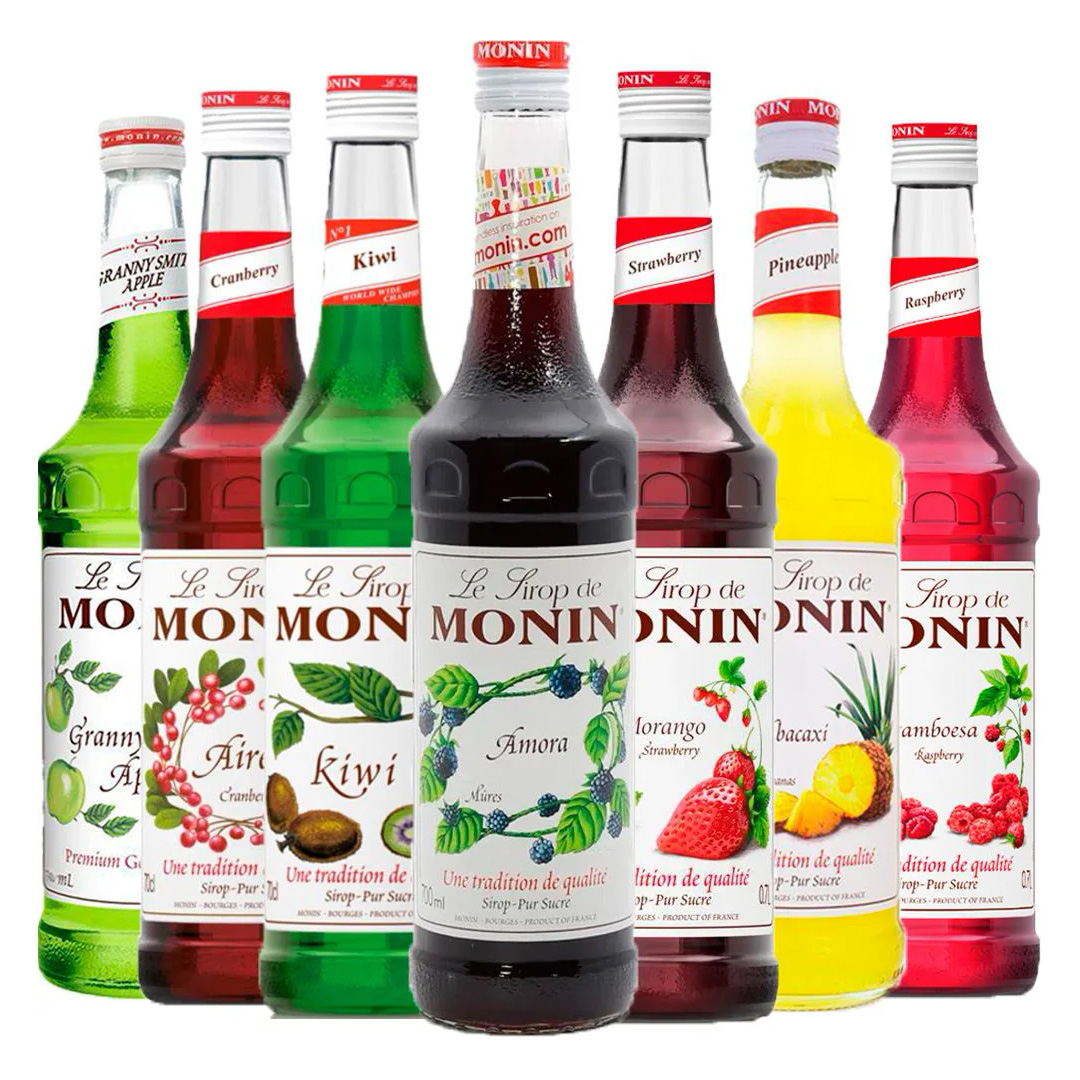 Xarope Monin Amora - 700 ml - Bebidas BH Delivery - ZapVendas (31) 9. ...