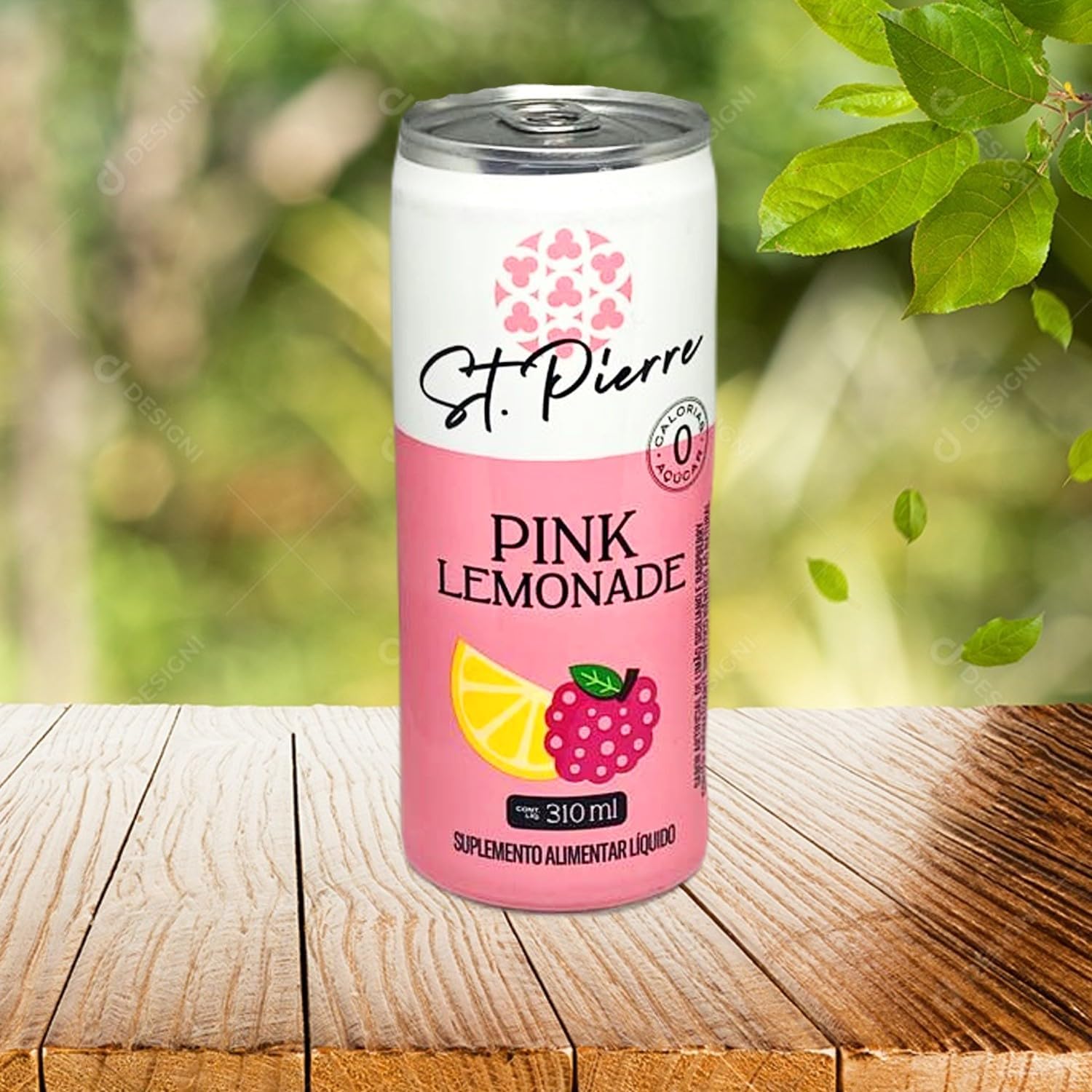 St. Pierre Zero Pink Lemonade - 310 ml - Bebidas BH Delivery ...