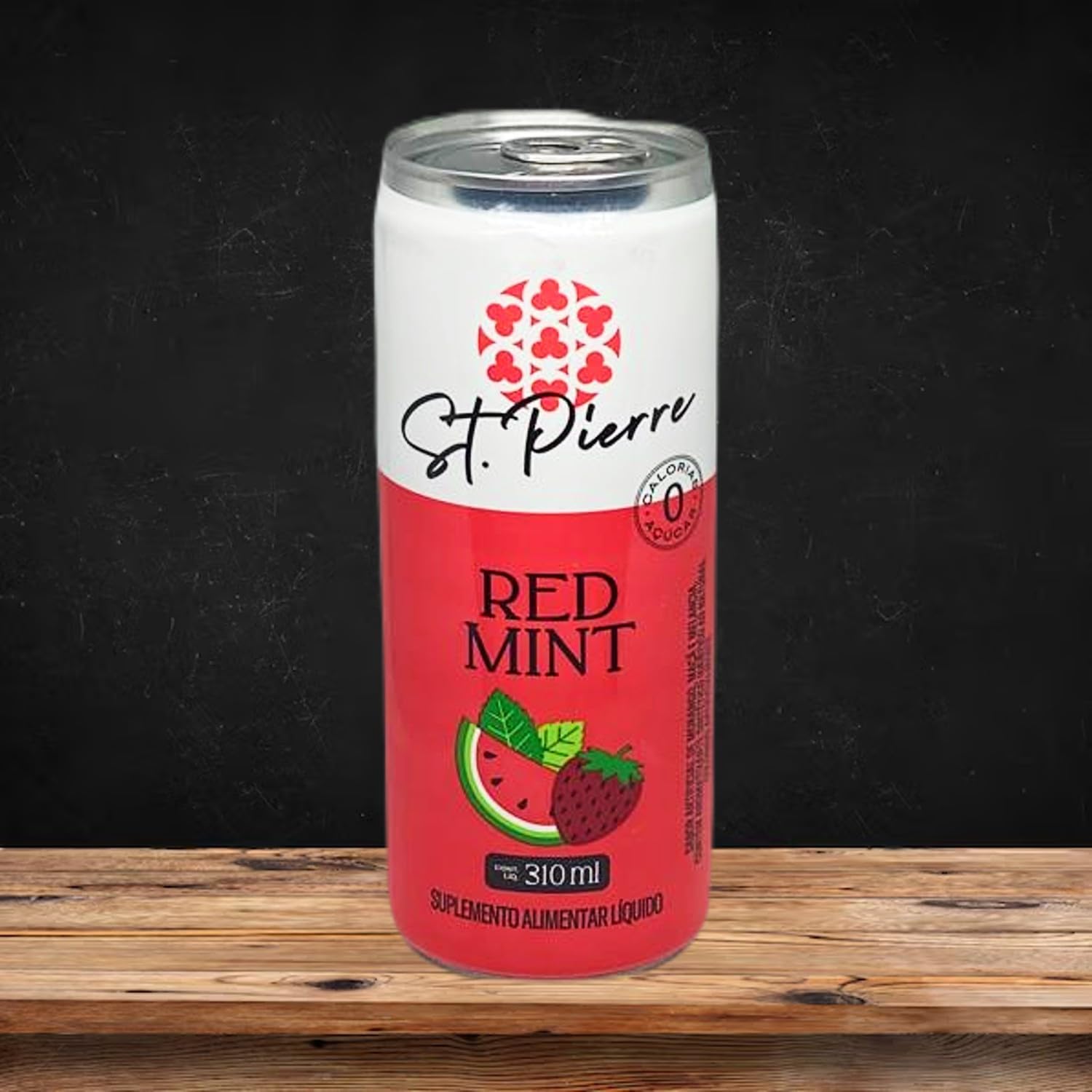 St. Pierre Zero Red Mint - 310 ml - Bebidas BH Delivery - ZapVendas (31 ...