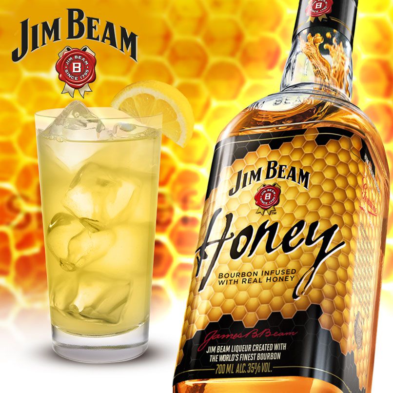 Whiskey Jim Beam Honey - 1L - Bebidas BH Delivery - ZapVendas (31) 9. ...