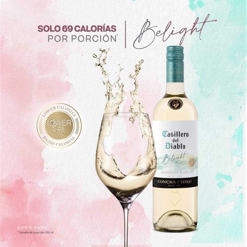 Vinho Casillero del Diablo Belight Sauvignon Blanc - 750ml - Bebidas BH Delivery - ZapVendas (31 ...