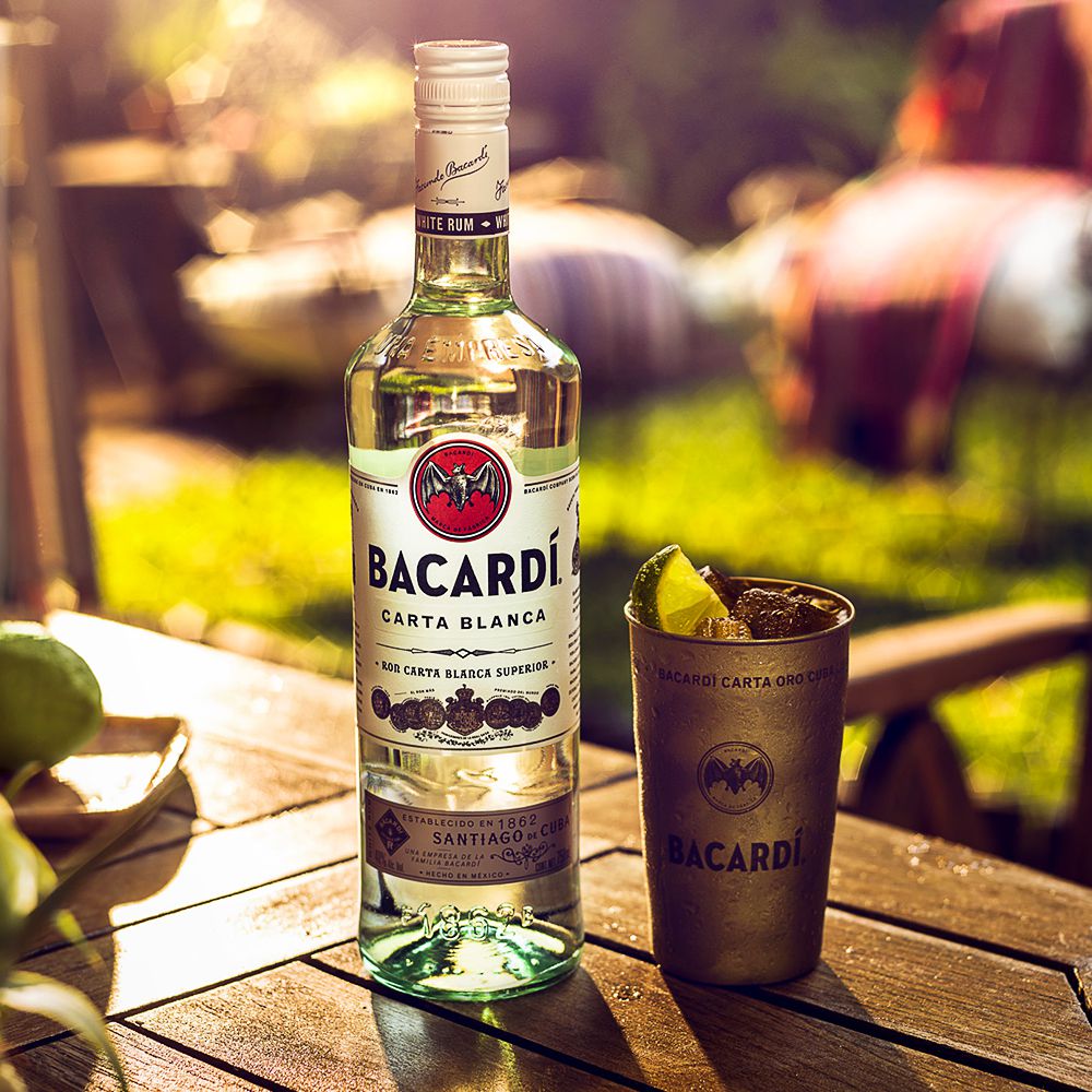 Rum Bacardi Carta Blanca Superior - 980 ml - Bebidas BH Delivery ...