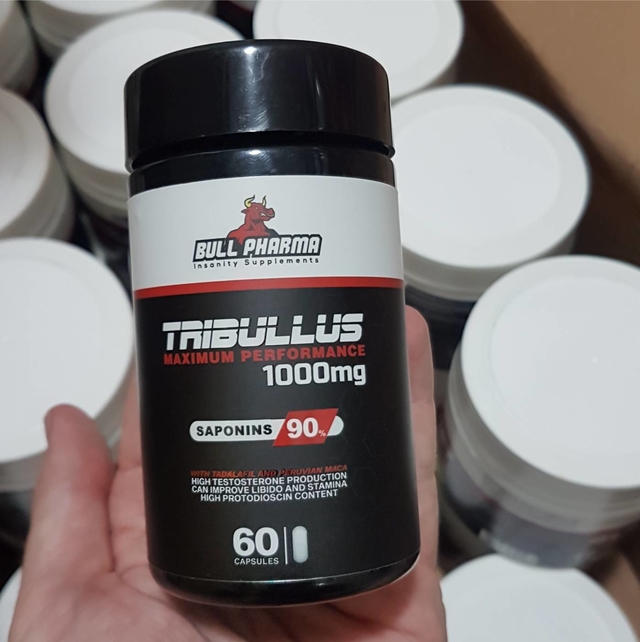 Tribullus Maximum Performance 1000mg (60 caps) - Bull Pharma - Fusion ...