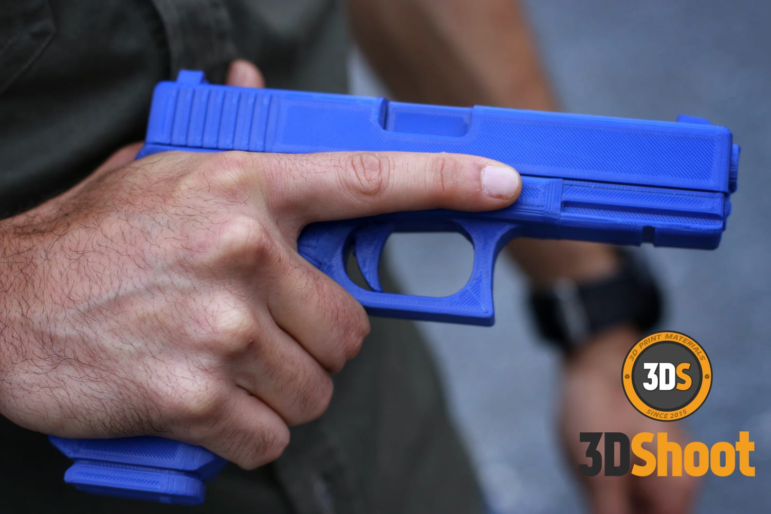 bluegun, arma de treino - 3D Shoot