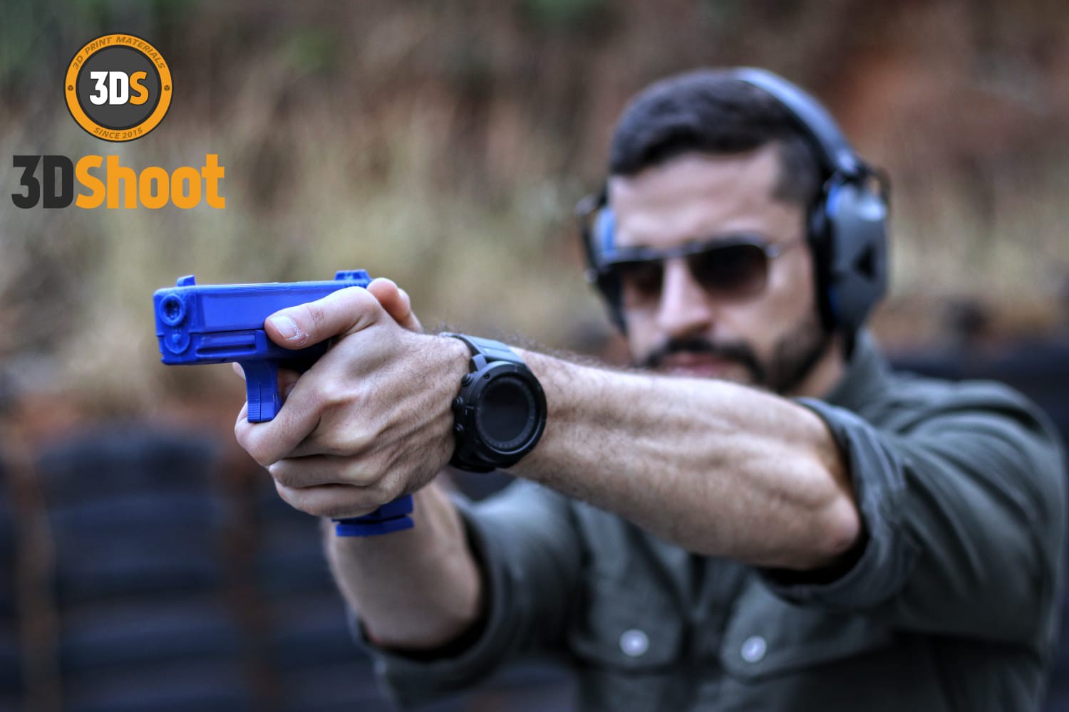 bluegun, arma de treino - 3D Shoot