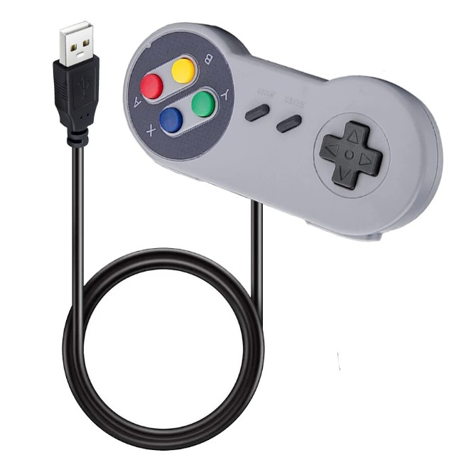 Controle Super Nintendo Usb Para Pc - NyO Tech Games