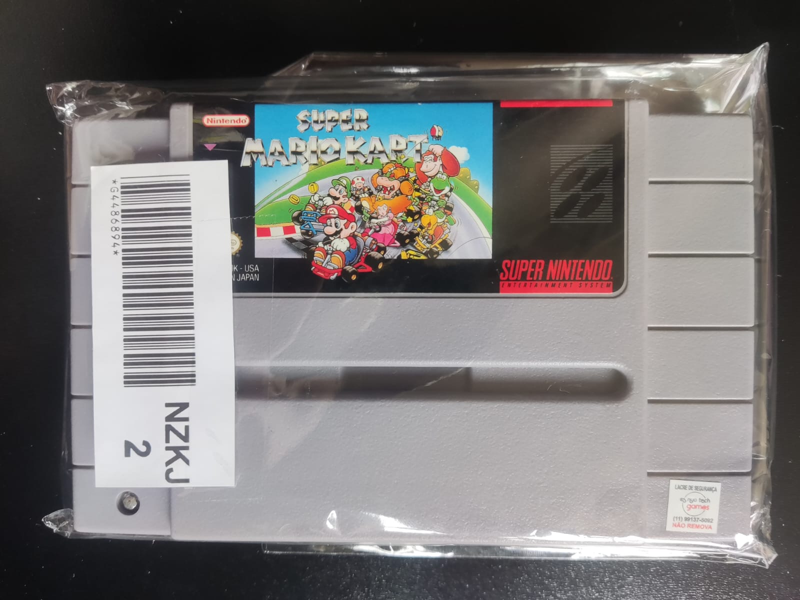 Cartucho Super Mario Kart para Super Nintendo (SNES) – Original - NyO ...