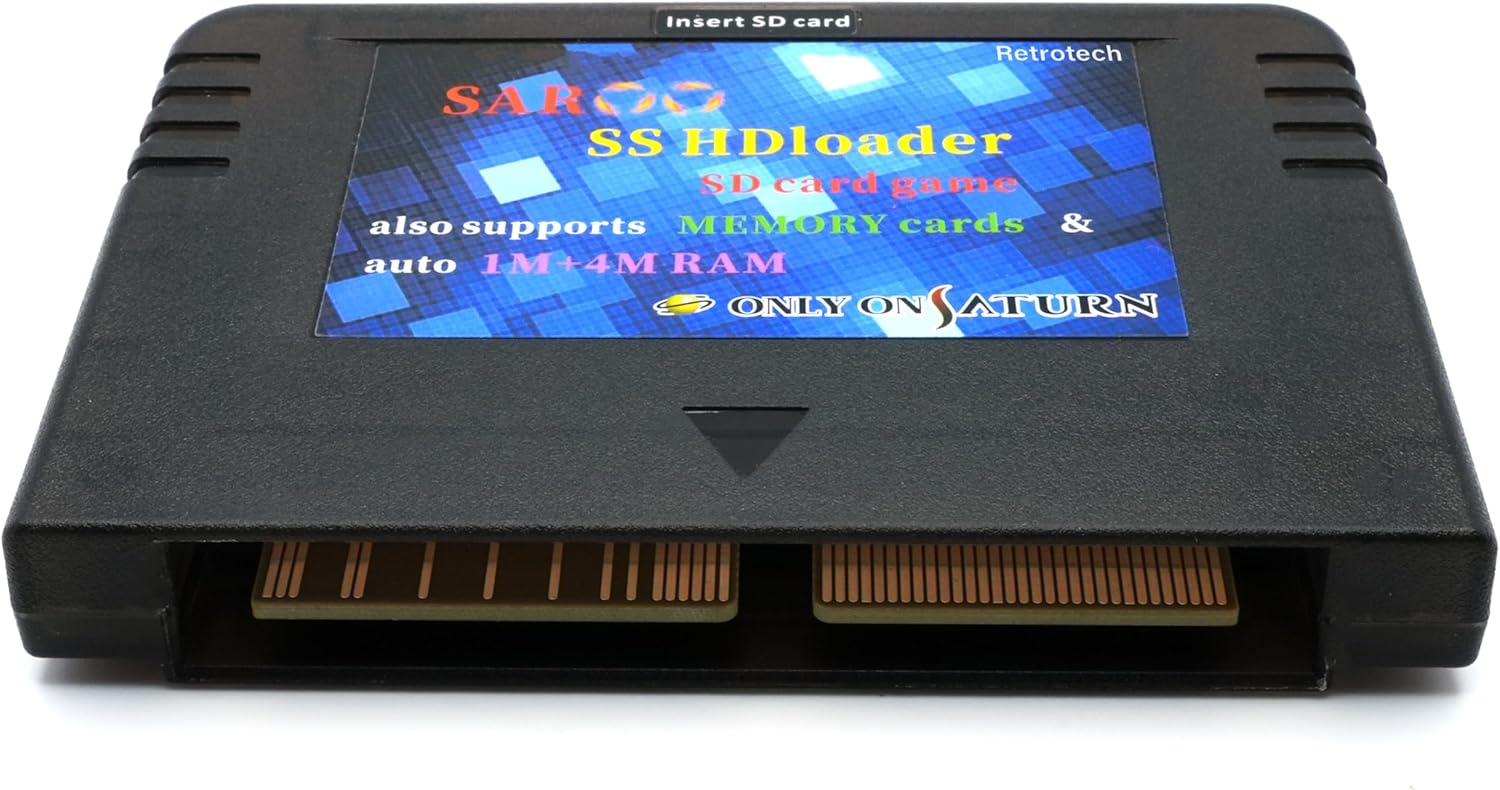 Leitor SD Cartucho SAROO SS HD Loader para Sega Saturn Jogos no SD ...