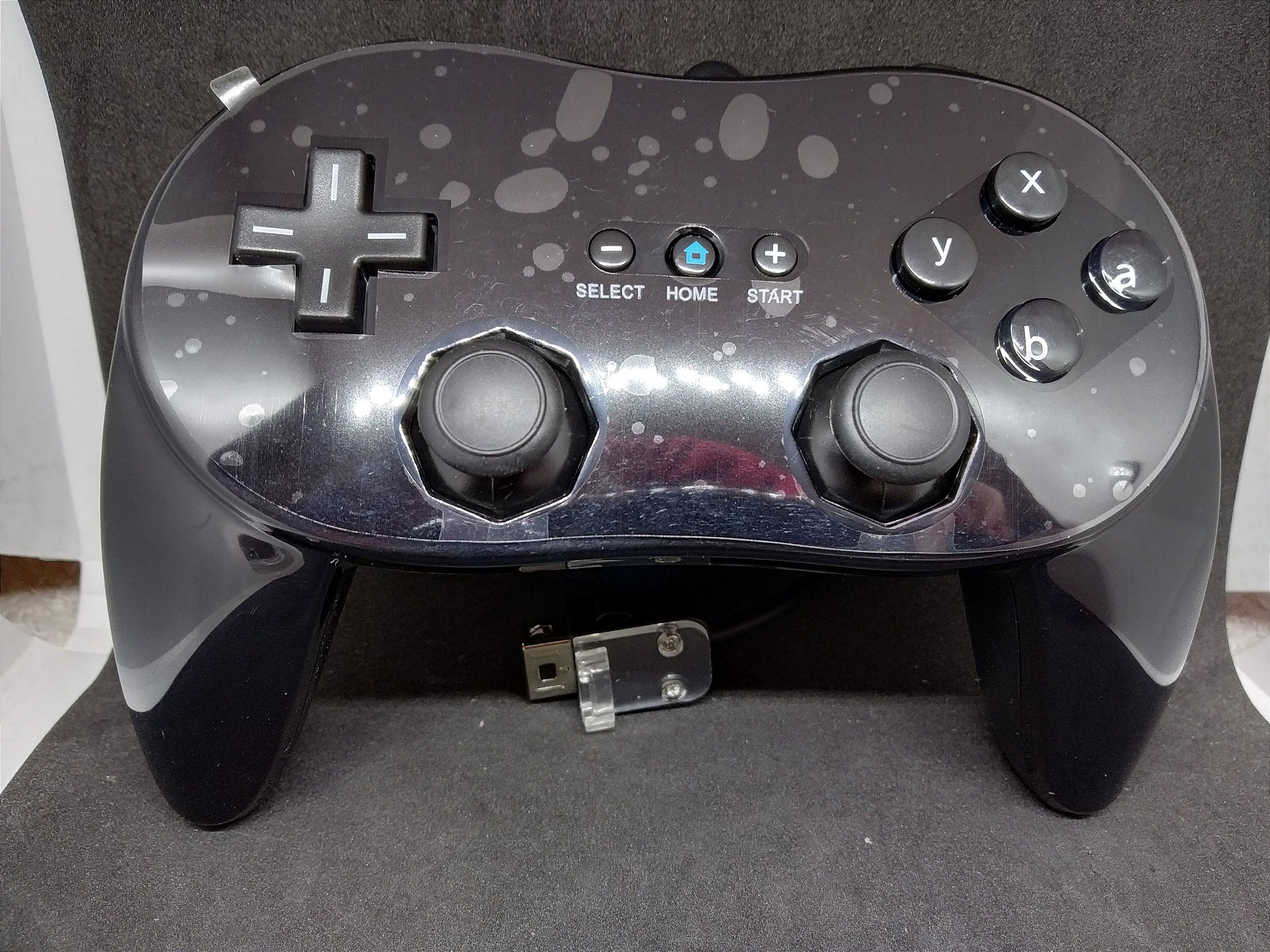 Controle Clássico Pro com Fio para Nintendo Wii – Conecta via Wii Remo ...