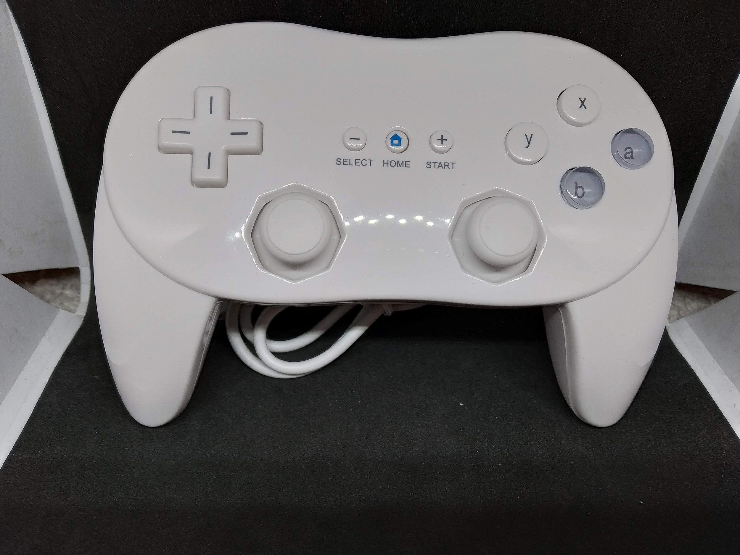 Controle Clássico Pro com Fio para Nintendo Wii – Conecta via Wii Remo ...