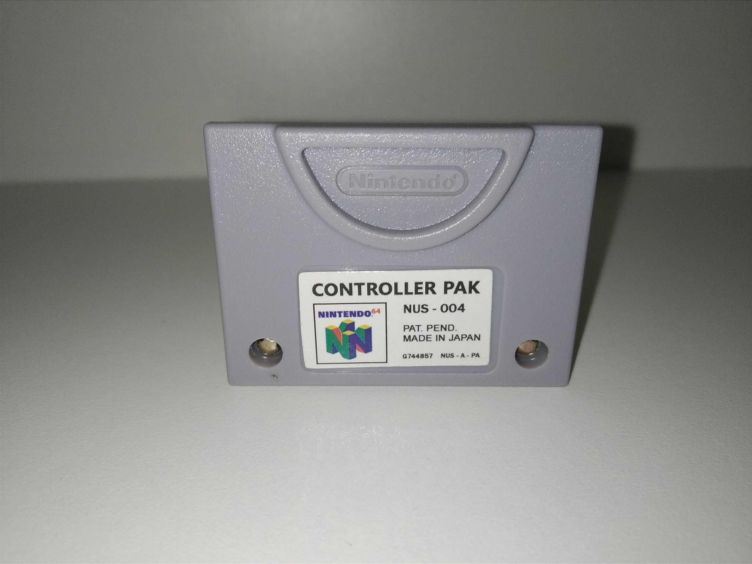 Memory Card / Controller Pak para Nintendo 64 N64 Novo Pronta Entrega ...